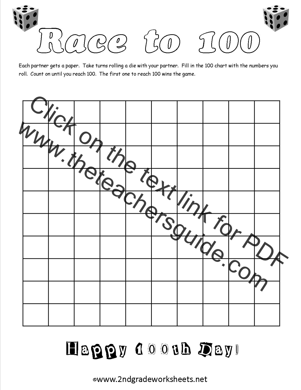 100th Day Of School Worksheets And Printouts 100th Day Of School Worksheets And Printouts