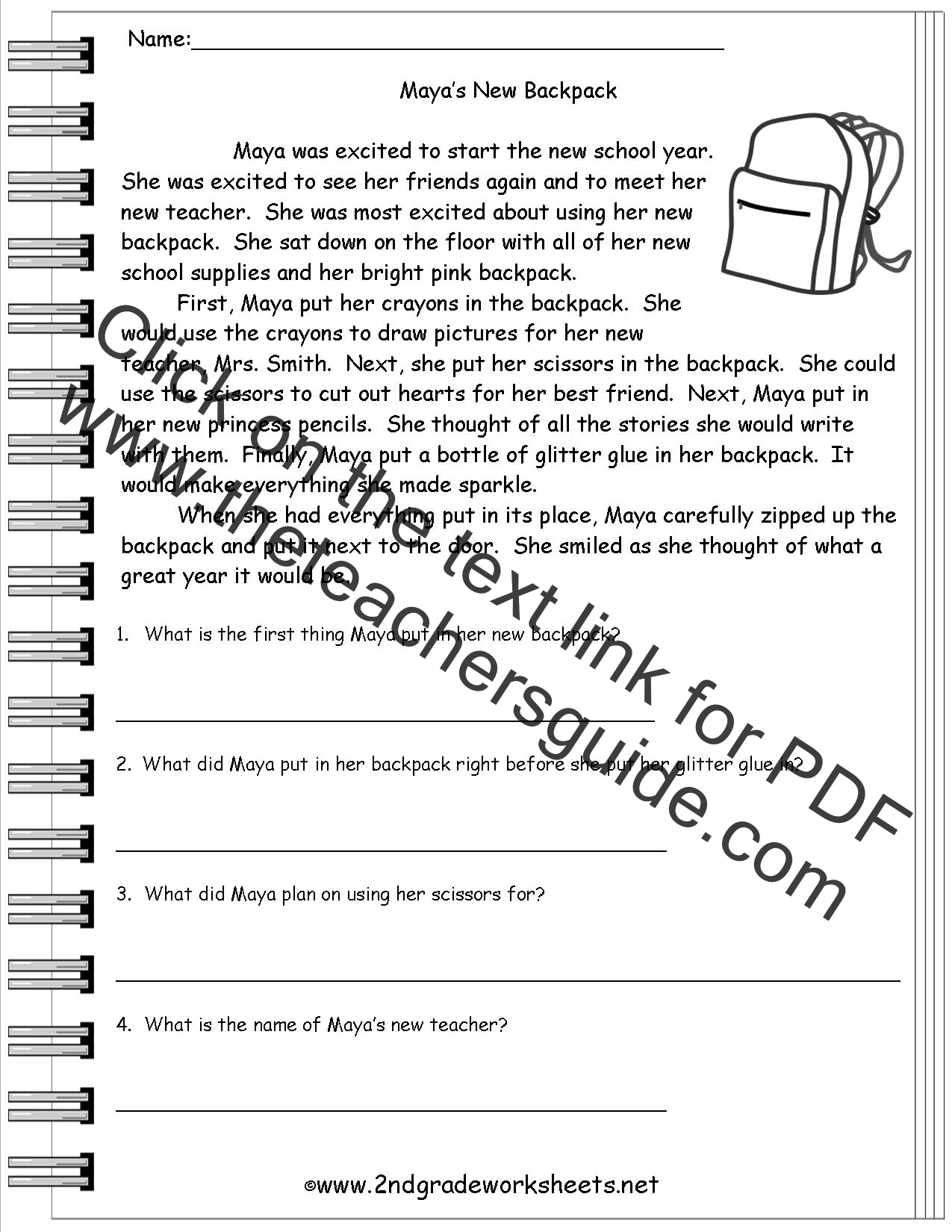 Free Reading Comprehension Worksheets Grade 3 ABITLIKETHIS Free Reading Comprehension Worksheets Grade 3 ABITLIKETHIS